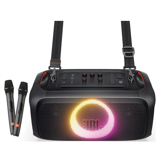 JBL PARTYBOX OTG Essential Bluetooth Speaker with 2 Wireless Microphon